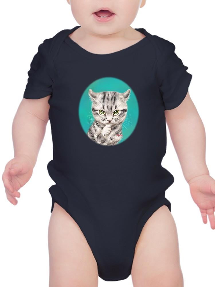 Plotting Cat Bodysuit Infant -Kayomi Harai Designs, Newborn - Walmart.com