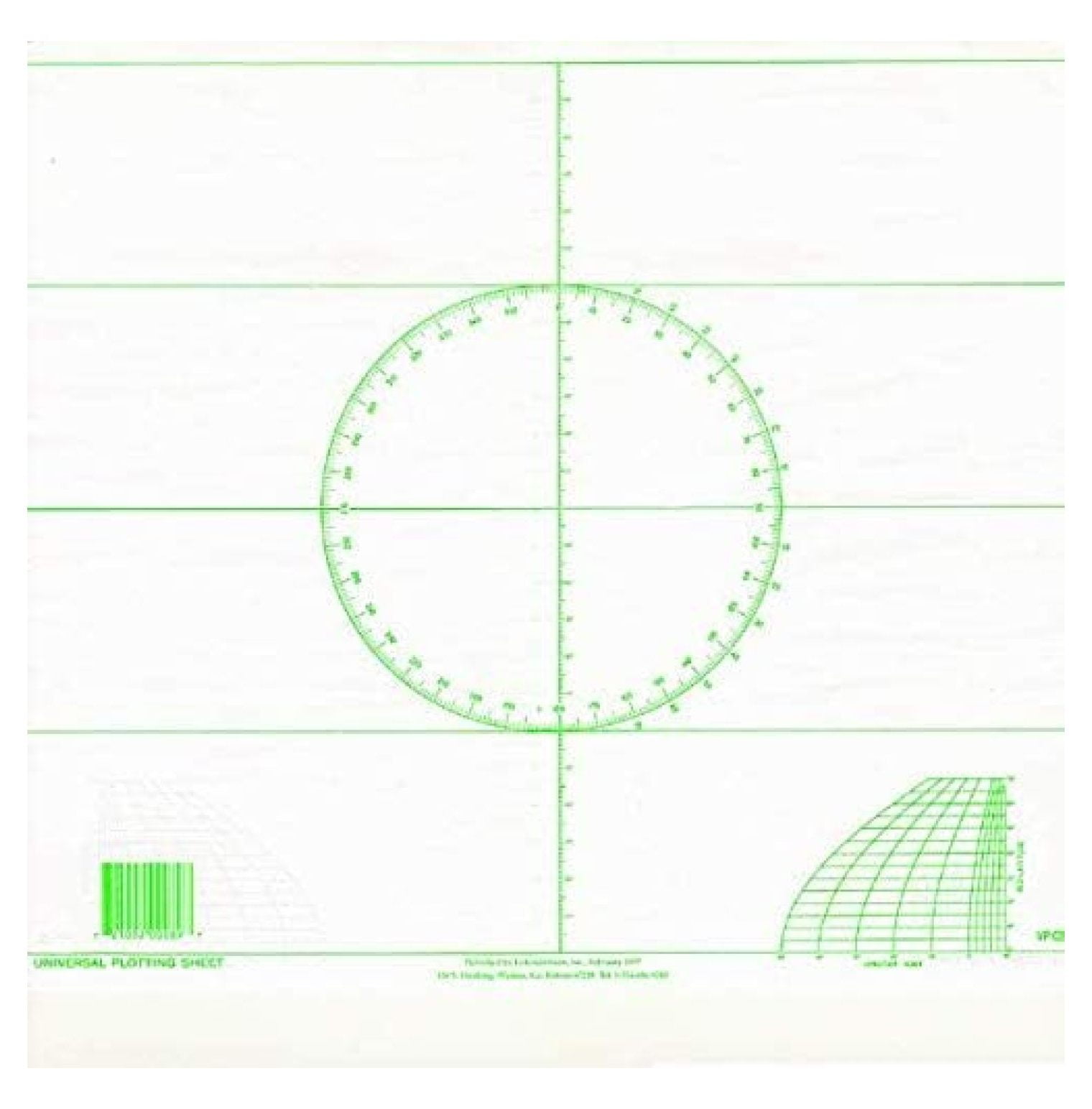 Plotting Sheets Universal VPOS - NGA Style Map Plotting Sheets ...