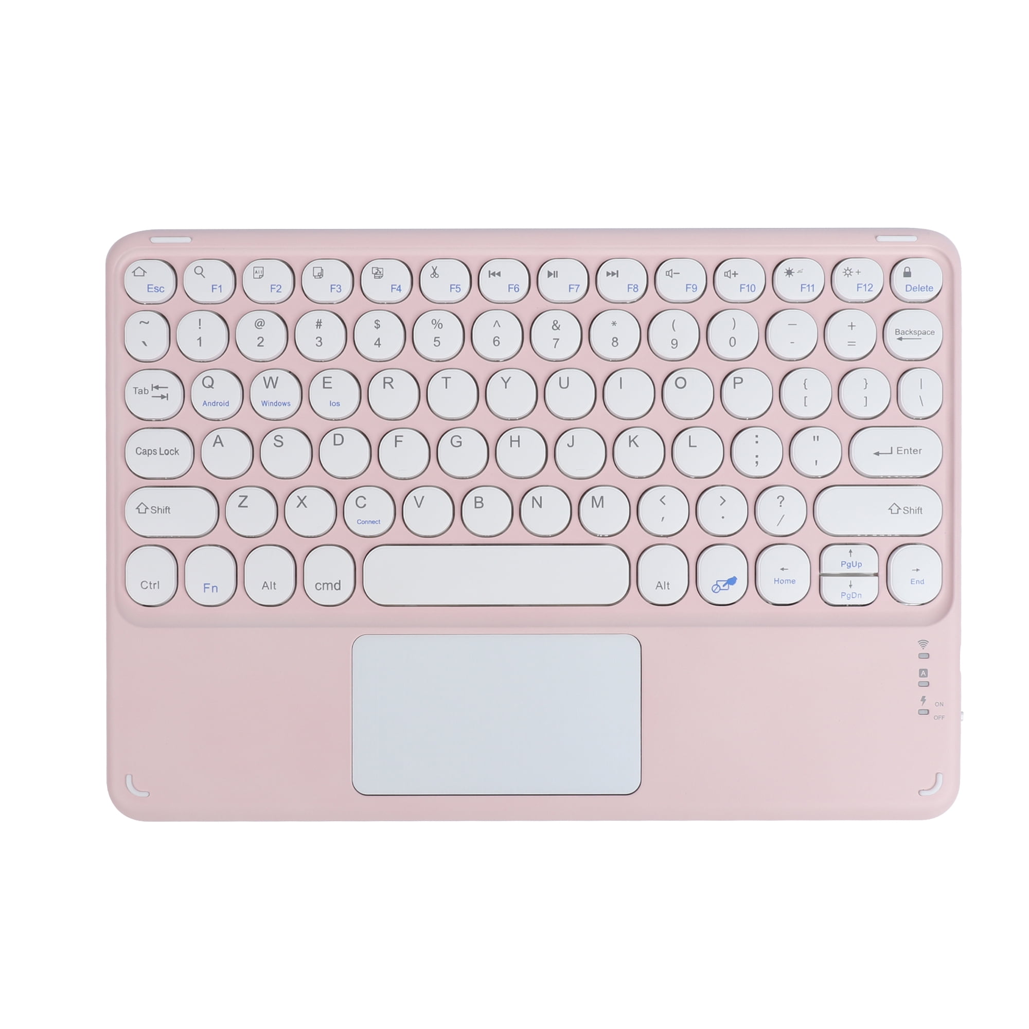 PloutoRich 10 inch Bluetooth Keyboard with Touchpad, 78 Keys Magnetic ... PloutoRich 10 inch Bluetooth Keyboard with Touchpad, 78 Keys Magnetic ...