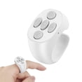 PloutoRich Finger Ring Mouse Mini Bluetooth Remote Control Scrolling ...