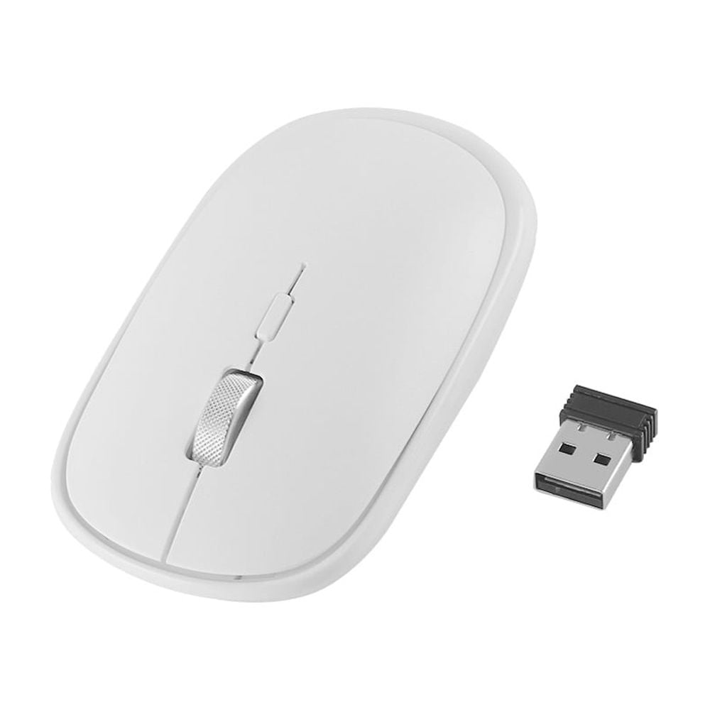PloutoRich Wireless Bluetooth Mouse, Silent Bluetooth and 2.4G Dual ...