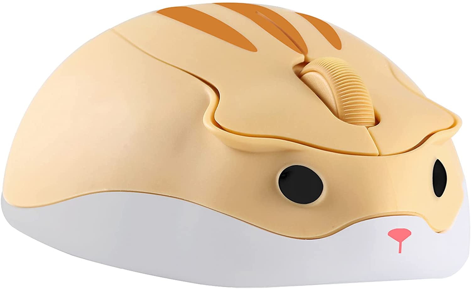 PloutoRich Wireless Mouse, 2.4GHz Hamster Shape Portable Mobile Optical ...
