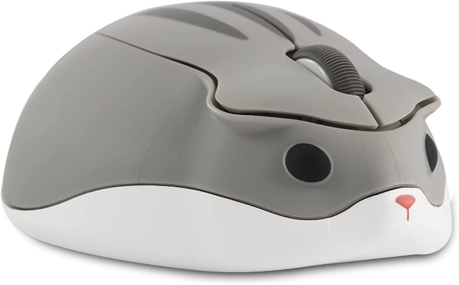 PloutoRich Wireless Mouse, 2.4GHz Wireless Mouse, Hamster Shape ...