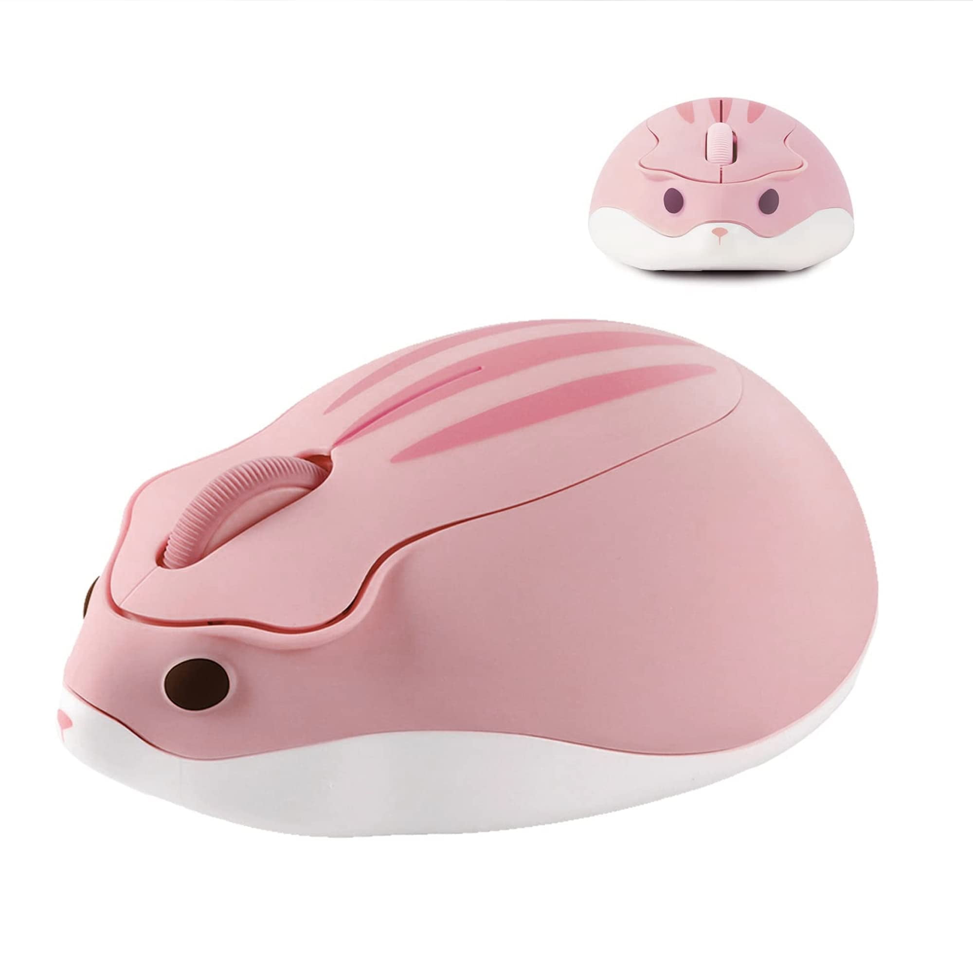 PloutoRich Wireless Mouse Bluetooth Cute Animal Hamster Mouse Portable ...