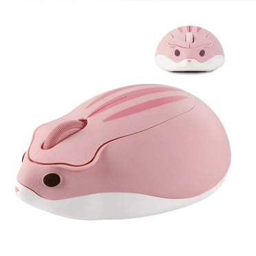 PloutoRich Wireless Mouse, 2.4GHz Wireless Mouse, Hamster Shape ...
