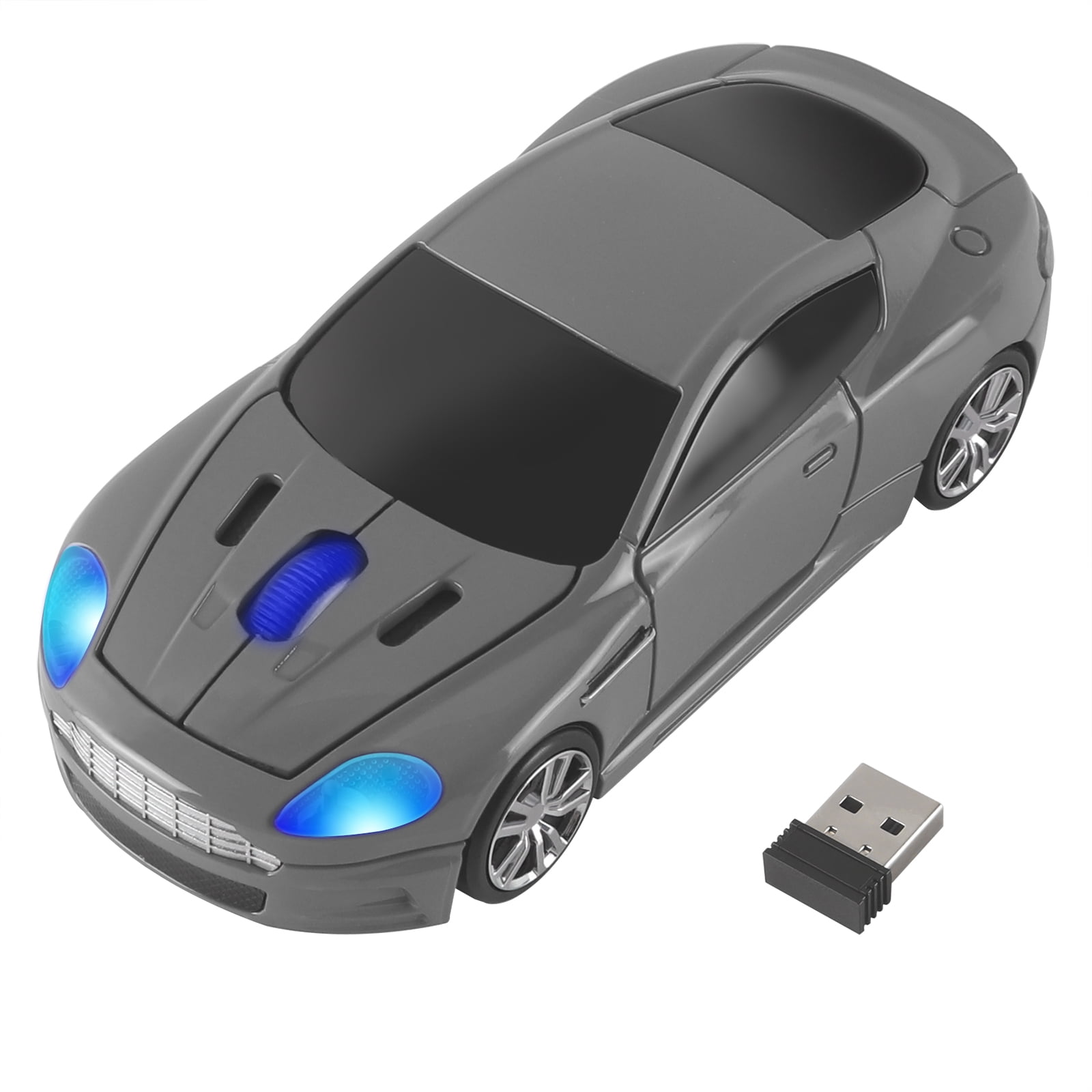 PloutoRich Wireless Mouse Computer Mice for Laptop 2.4GHz Optical Mouse ...
