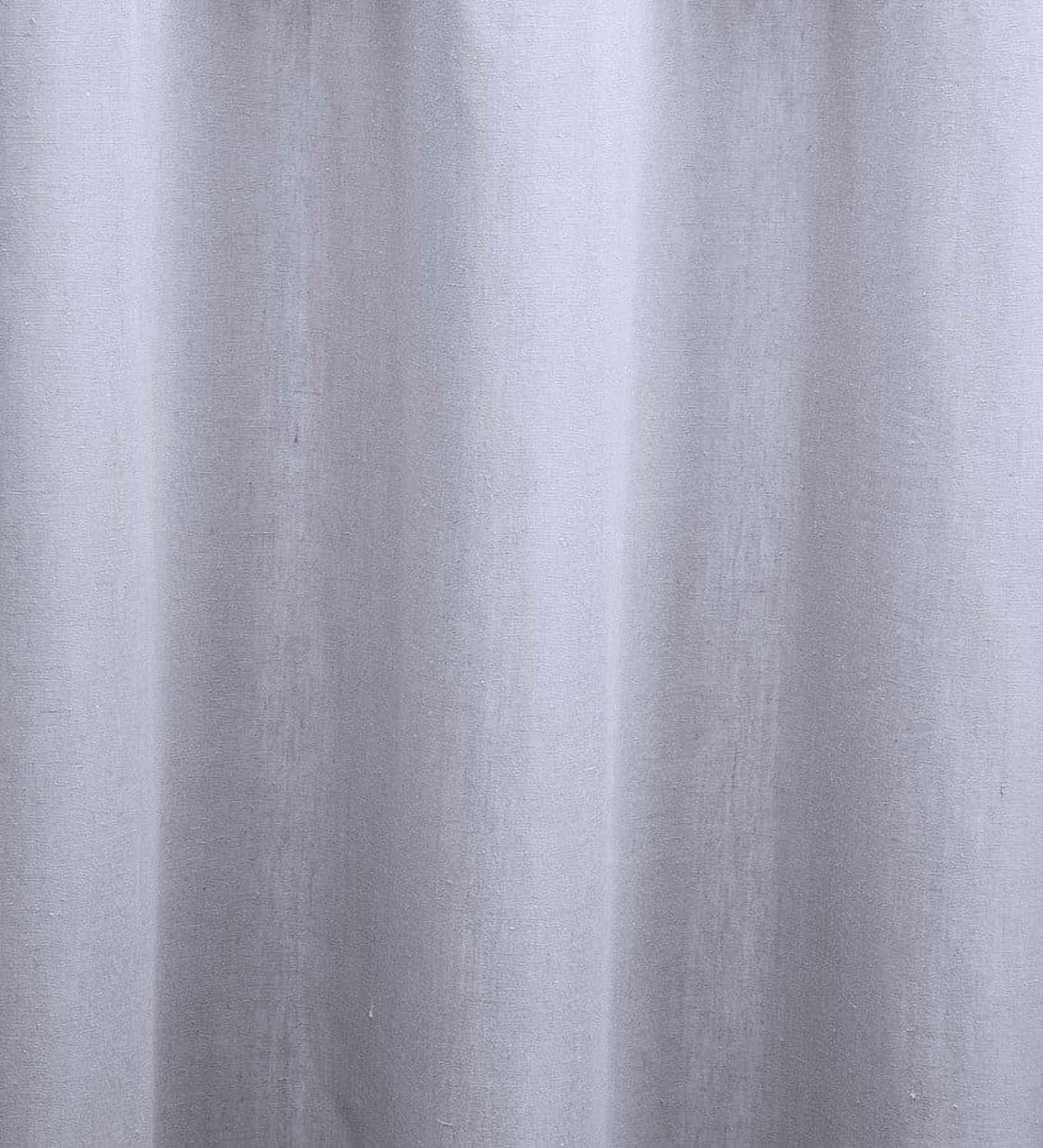 Plow & Hearth Homespun Rod-Pocket Insulated Curtain, 96"L - Gray ...