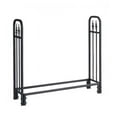 Plow & Hearth Medium Heavy Duty Steel Firewood Log Rack with Finial ...