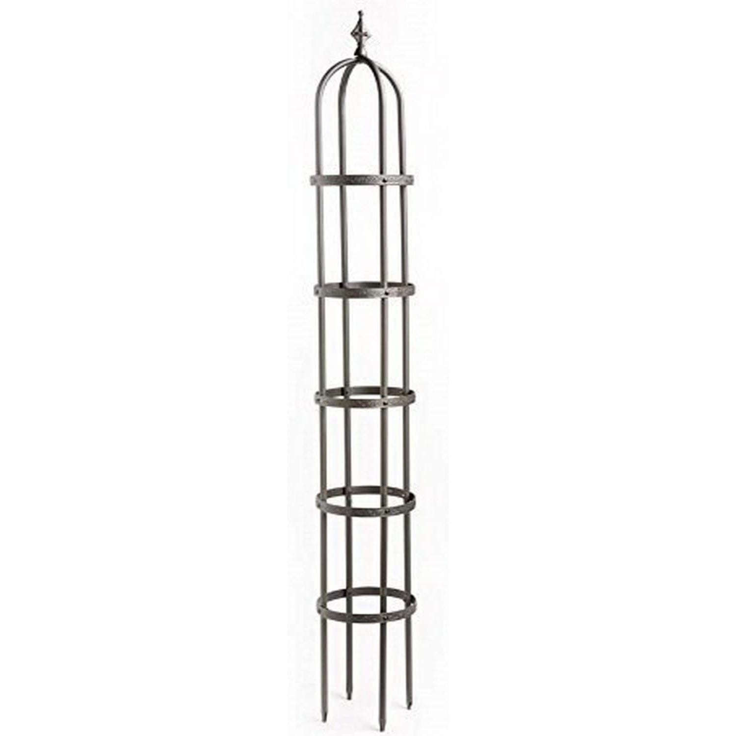 Plow & Hearth Metal Garden Plant Obelisk | Indoor & Outdoor Safe ...