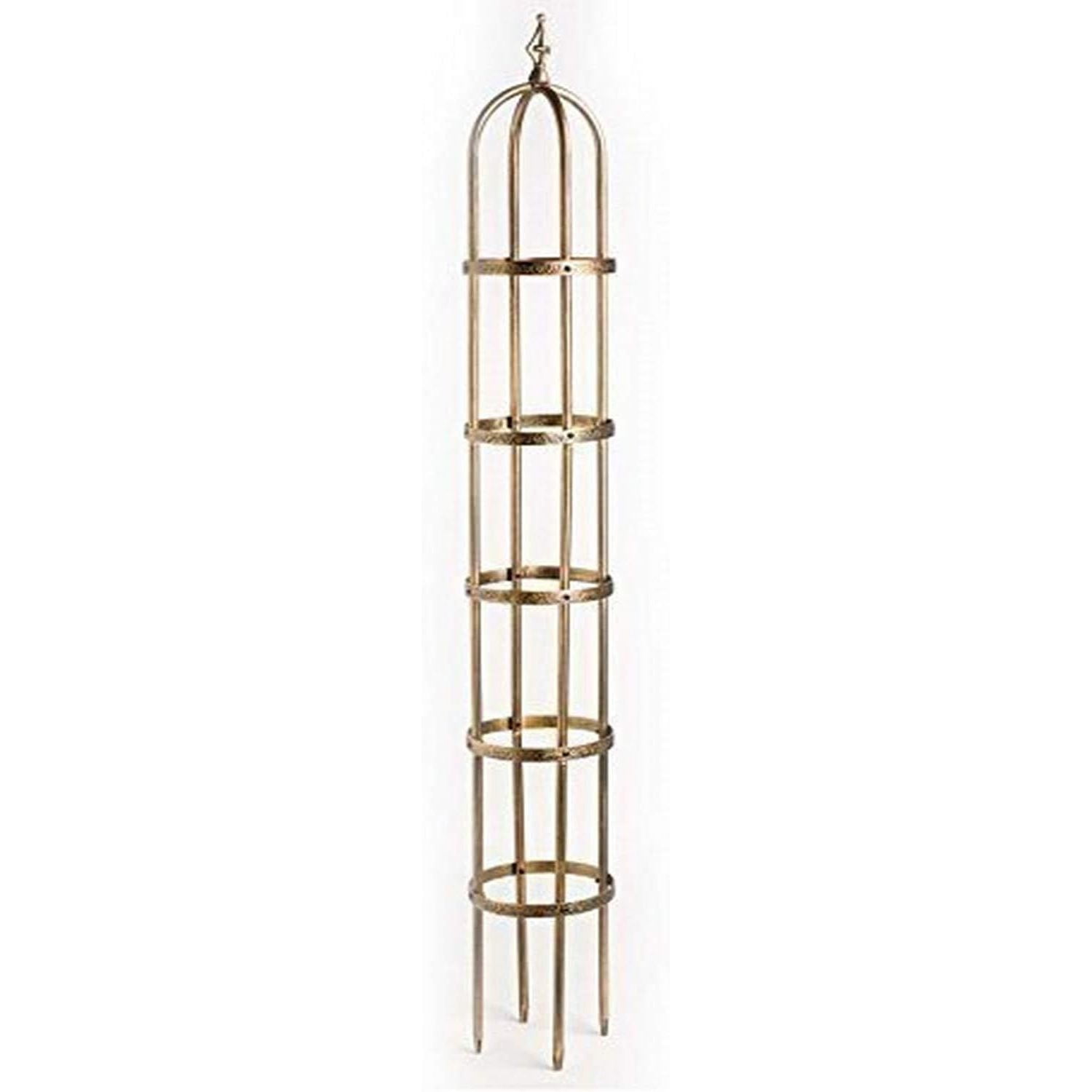 Plow & Hearth Metal Garden Plant Obelisk | Indoor & Outdoor Safe ...