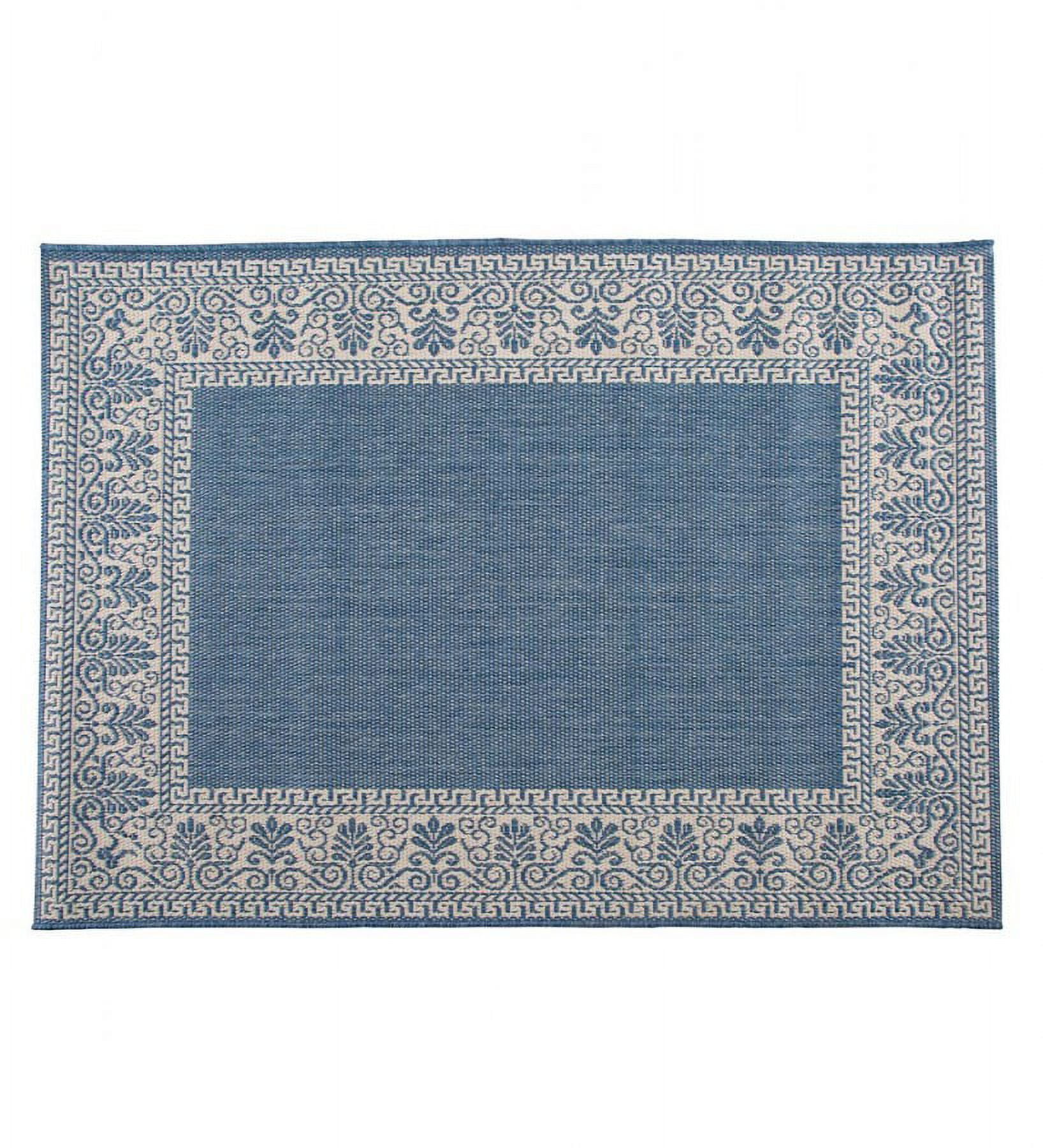 Plow & Hearth Veranda Border Indoor/Outdoor Rug, 3'9" x 5'5" - Walmart.com