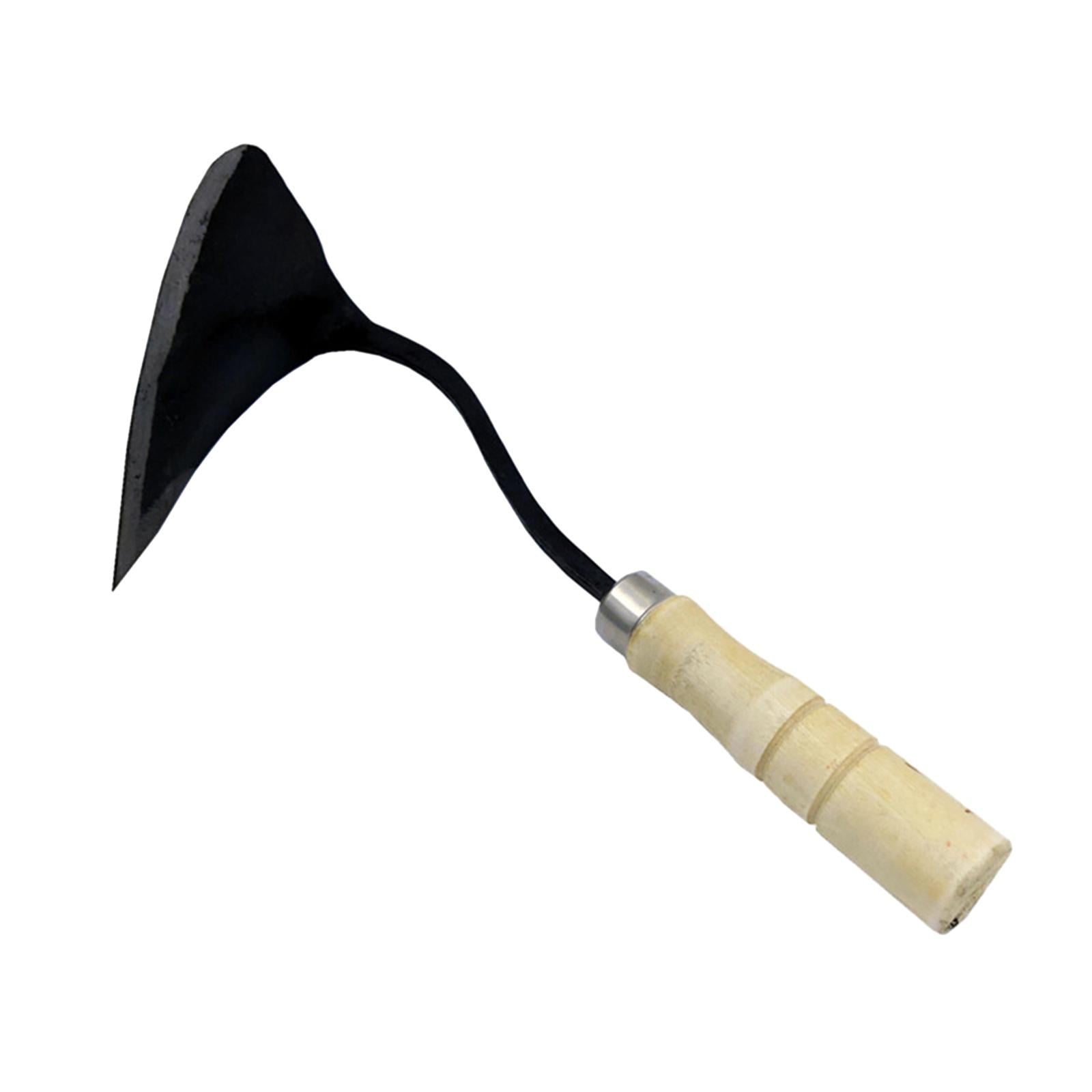 Plow Hoe Planting Loosening Soil Hoe with Wooden Handle Durable ...
