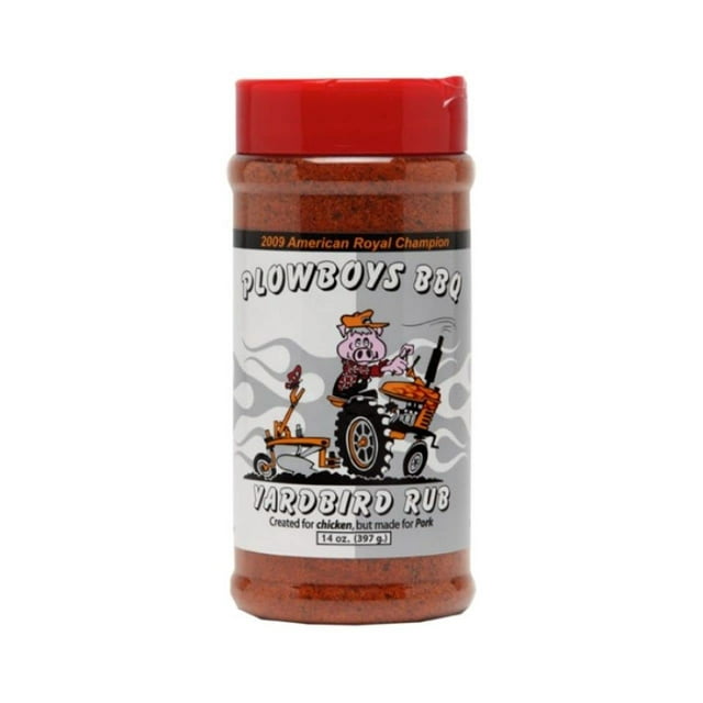 Plowboys Yardbird Rub 14 oz - Walmart.com