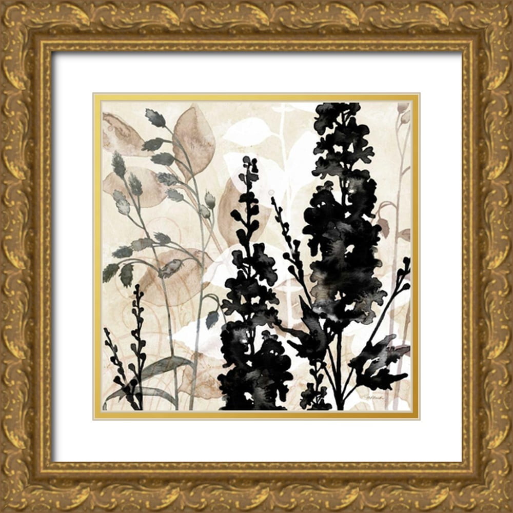 Pluch, Melissa 12x12 Gold Ornate Wood Framed with Double Matting Museum Art Print Titled ...