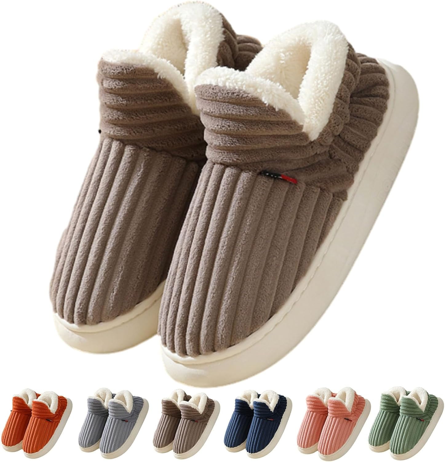 Pluffi Cozy Stylish Slipper, Pluffi Slipper Booties, Winter Fuzzy Warm ...