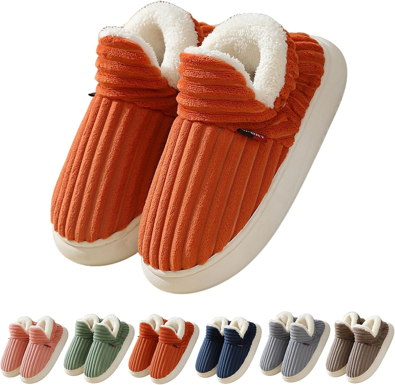 Pluffi Slipper Booties Winter Warm Slippers, Cloud-Shaped Warm Cozy ...