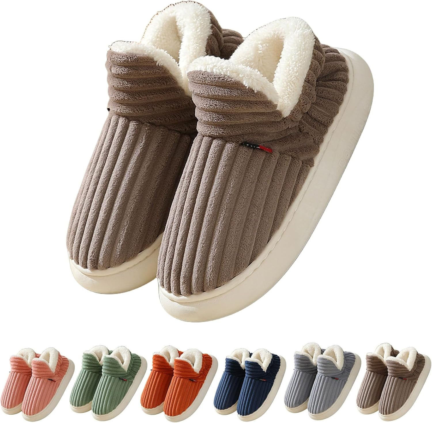 Pluffi Slipper Booties Winter Warm Slippers, Cloud-Shaped Warm Cozy ...