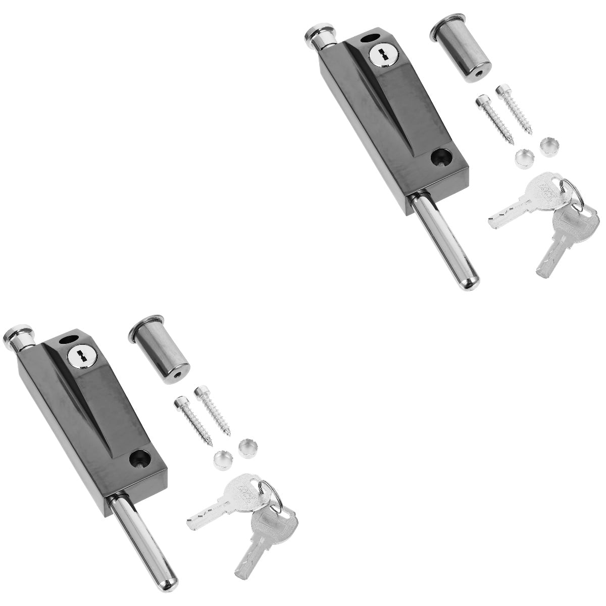 Plug 2 Pieces Revolving Door Lock Zinc Alloy for Double Deadbolt ...