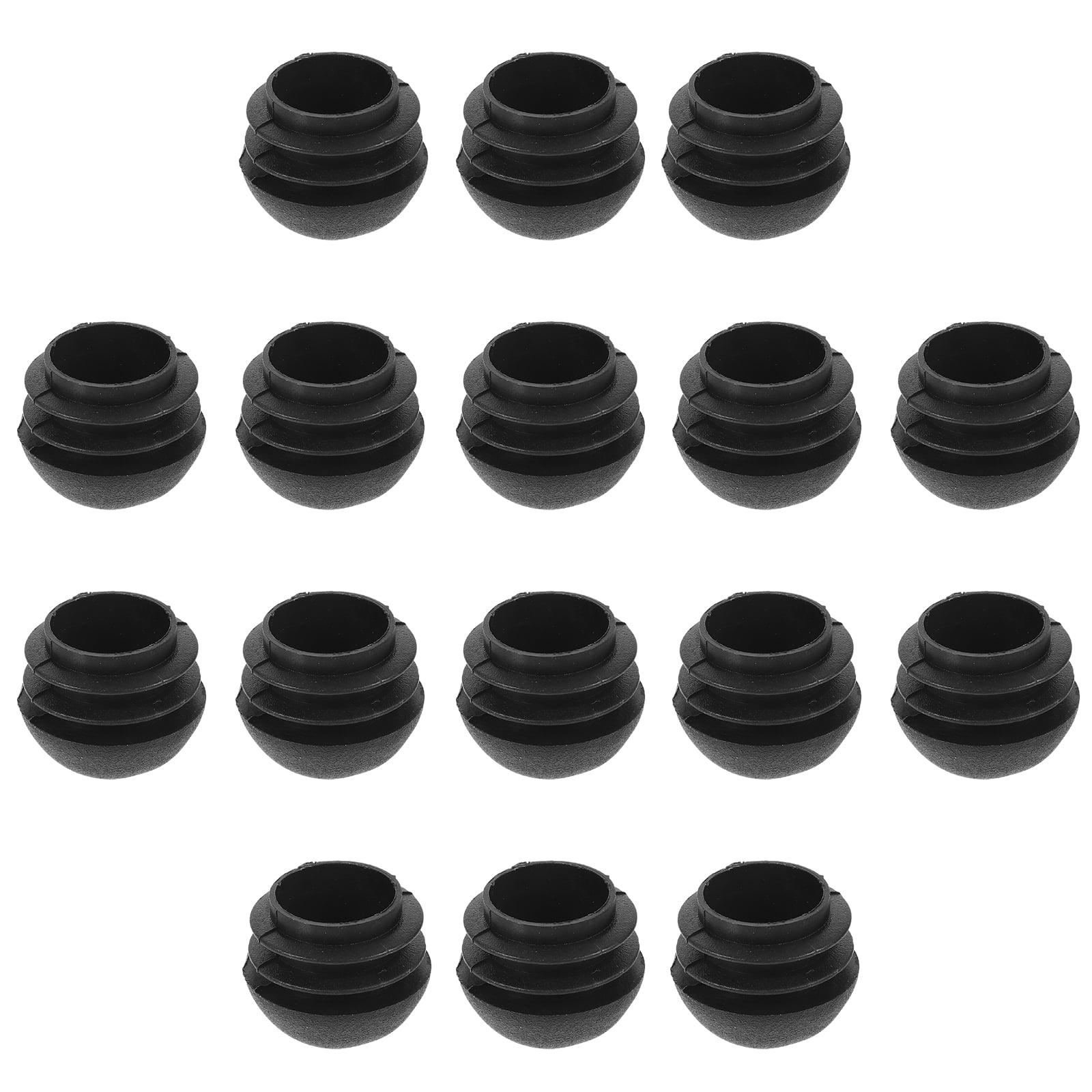 Plug 20 Pcs Chair Leg End Cap Chairs Pipe Round Tube Furniture Caps ...