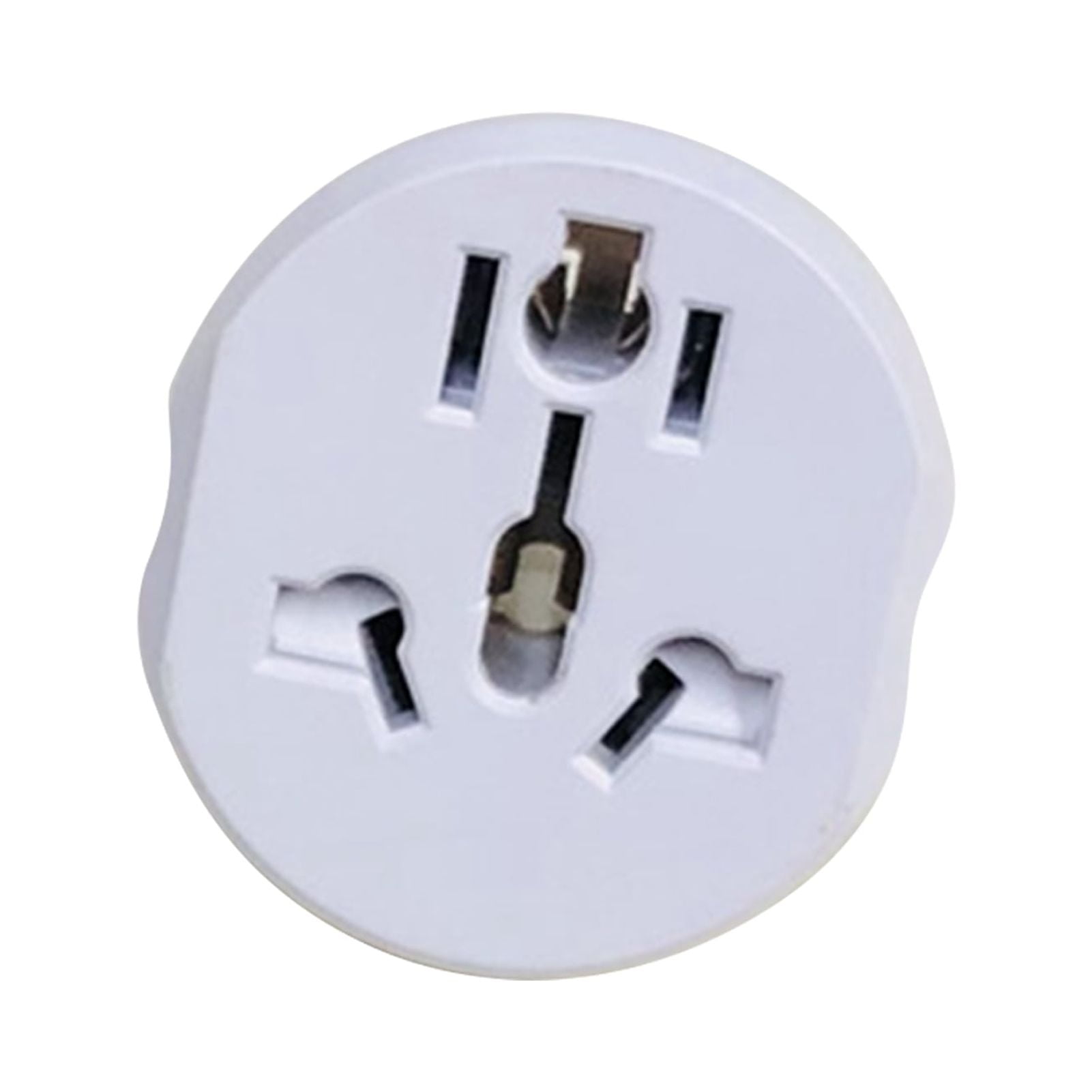 Plug Adapter Universal 2 Round Pin Socket US/AU/UK to EU Travel Power ...