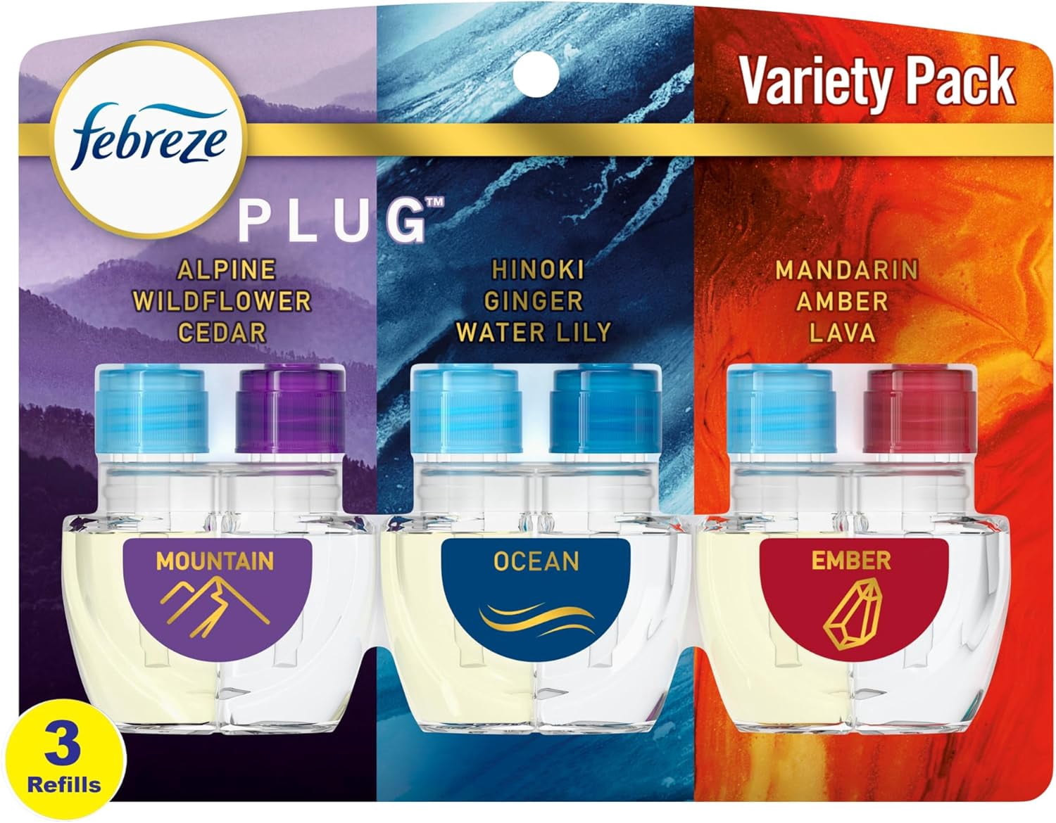 Plug In Air Freshener, Odor-Fighting Scented Oil Refill, Air Fresheners ...