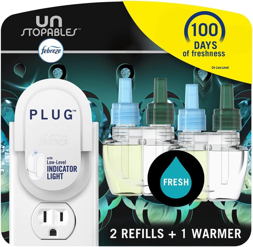 Plug In Air Freshener, Odor-Fighting Scented Oil Starter Kit, Air ...