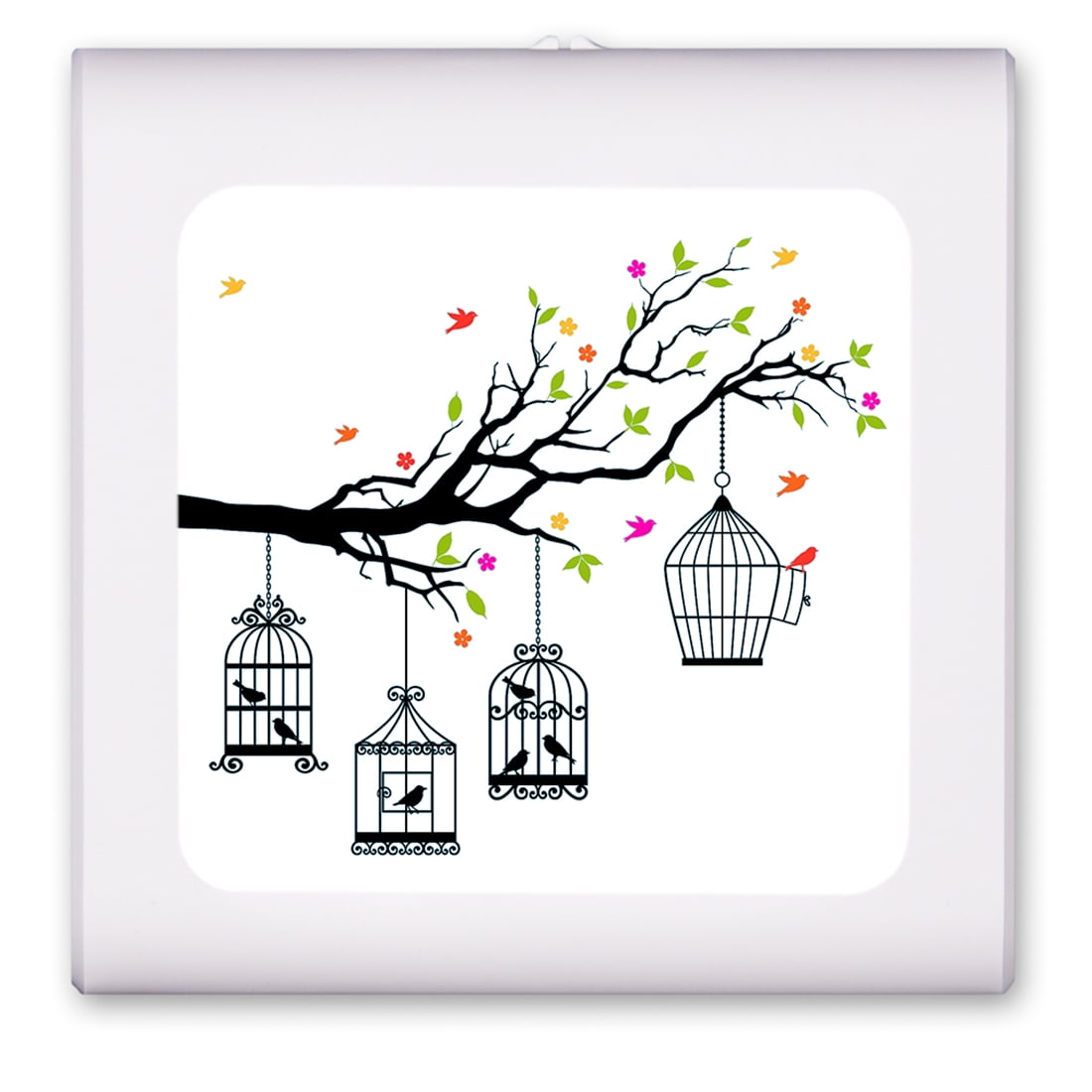 Plug in Dimmable LED Night Light with Dusk to Dawn Auto Sensor ...