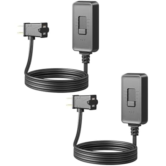 Plug in Dimmer Switch for Lamp, Table Lamp Dimmer for Dimmable LED/CFL ...