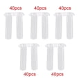 Plug in Eyeglass Nose Pads, Clear Plastic Compression Sleeves for ...