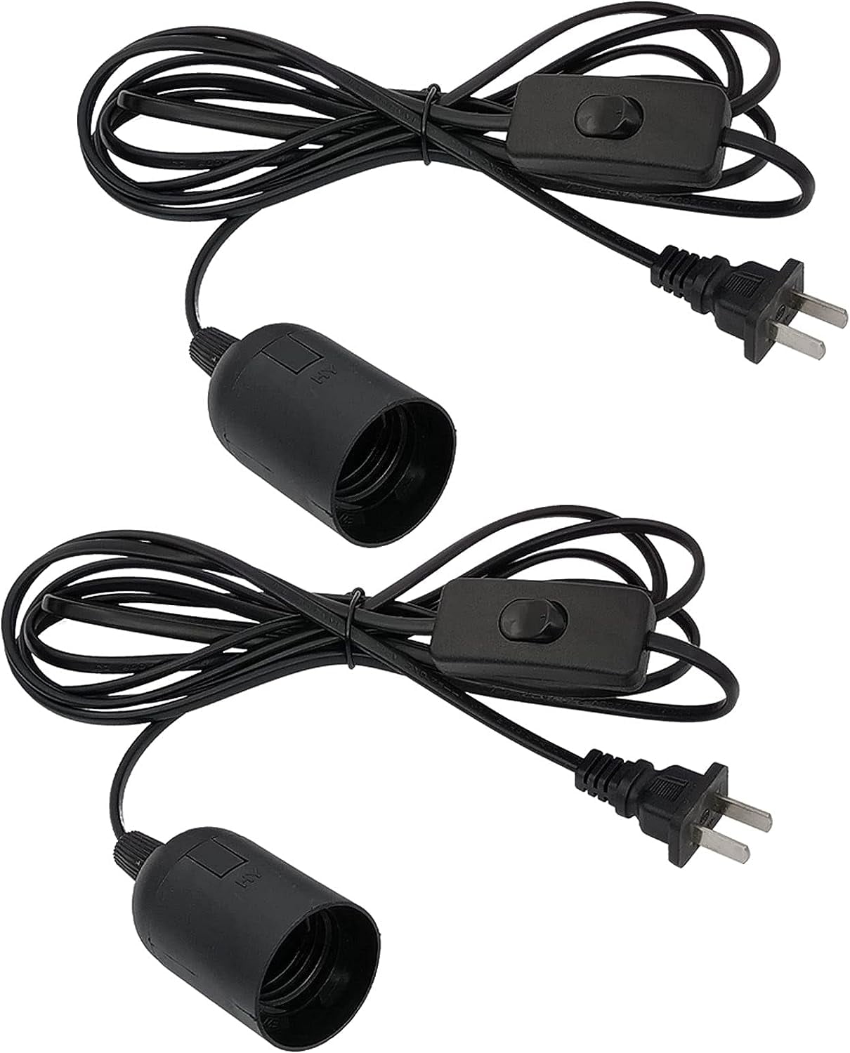 Plug in Hanging Light Kit, Retro Hanging Lights with Plug in Cord, E26 ...