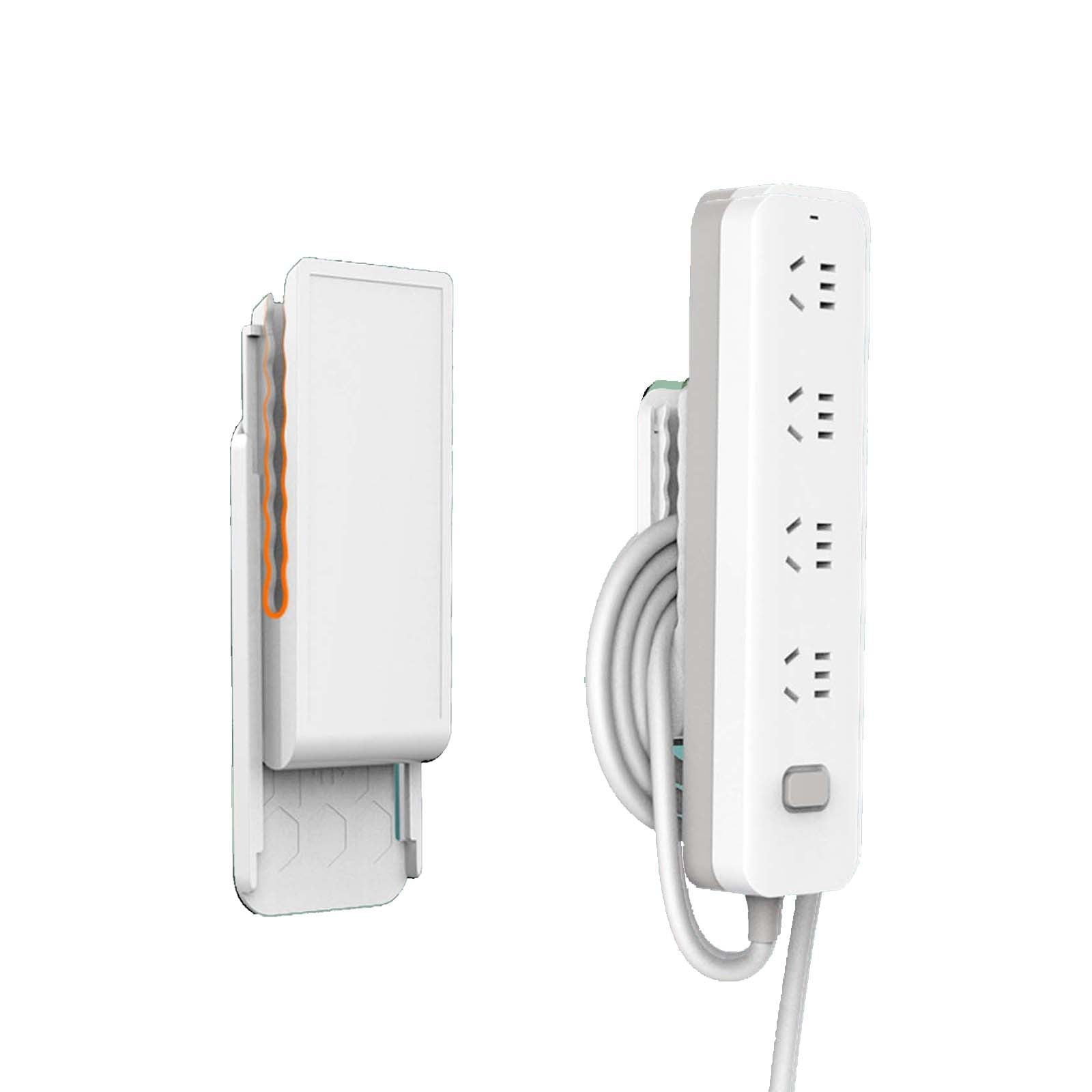 Plug Holder Punch Storage Rack Router Socket Plug In Cable Board ...
