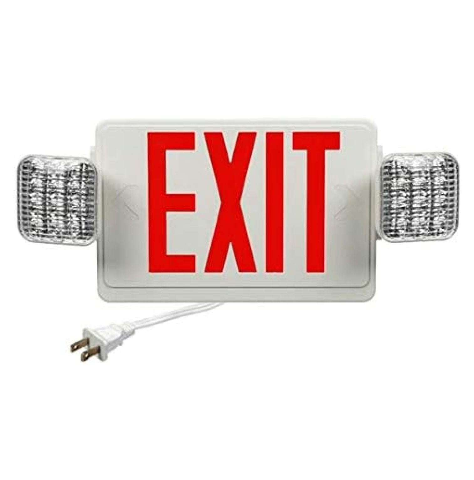 Plug In Exit Sign Combo - Walmart.com