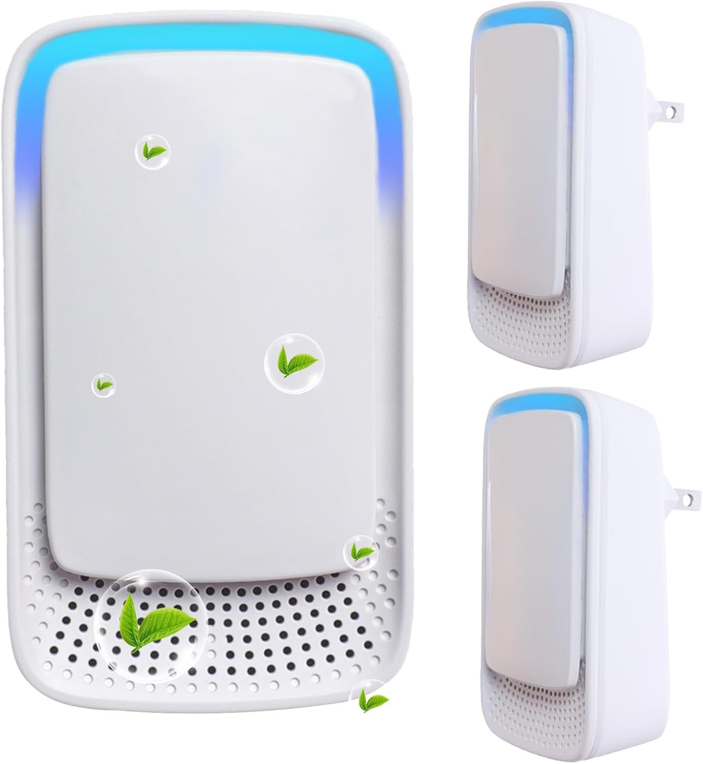 Plug In Negative Ion Air Purifiers 3Pack Quiet Air Ionizers for Home ...