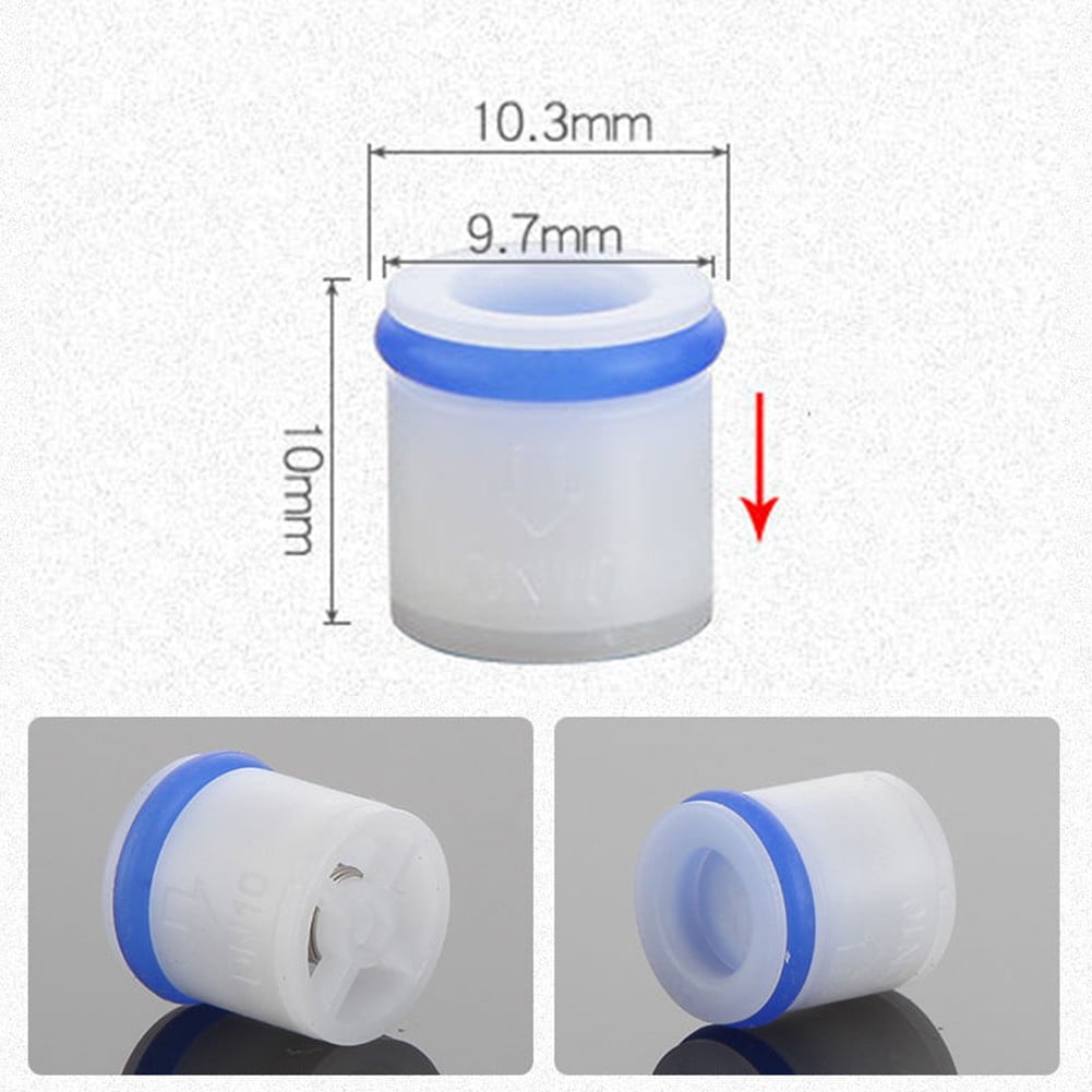 Plug In Plastic Check Valve With Spring Anti Drip 1 Way Water Control ...