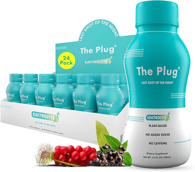 The Plug Liver Health Support, Detox & Repair Drink, 24-Pack - Plant ...