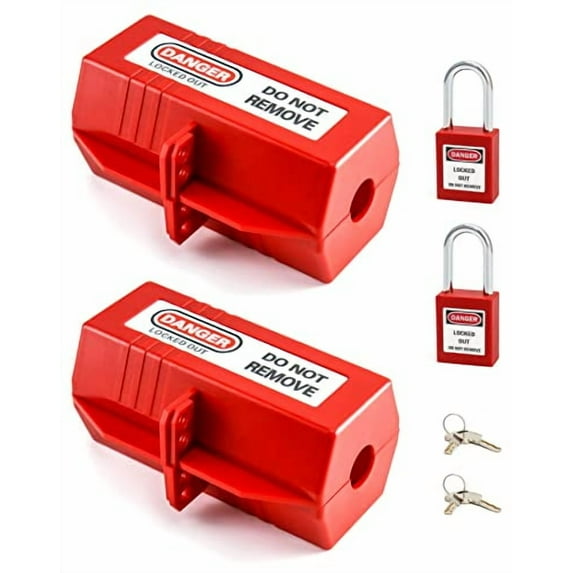 Plug Lockout Device, 220 Volt Power Cord Lockout, Electrical Outlets ...