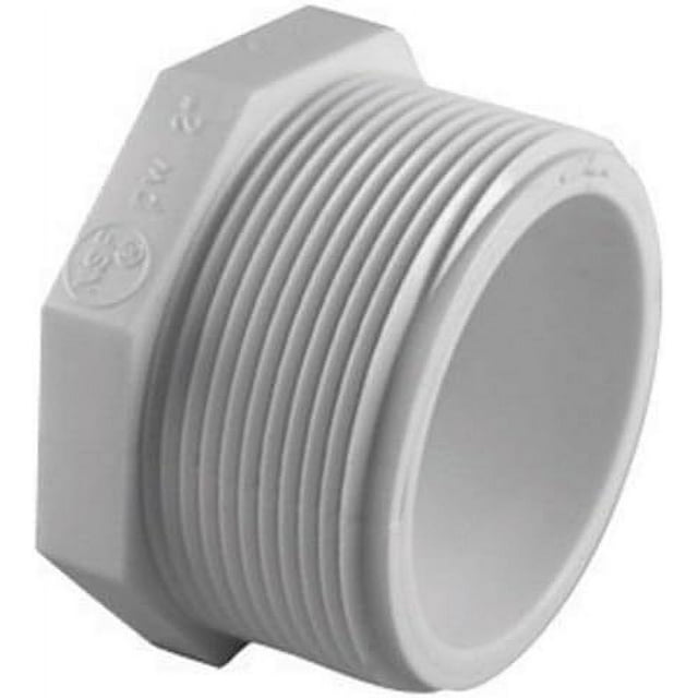 Plug Male Thread Fitting - Schedule 40 PVC Durable, Easy to Install ...