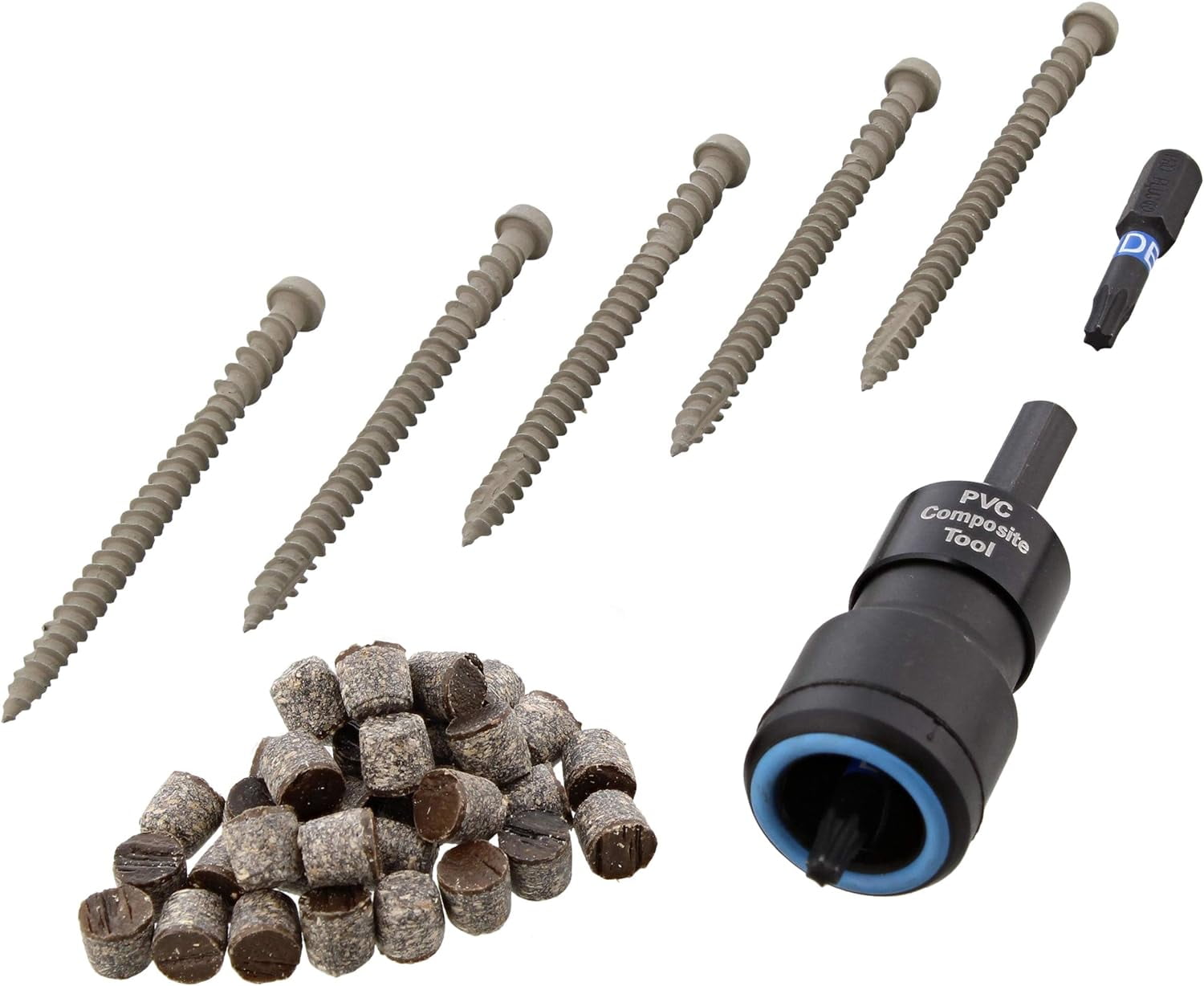 Plug PVC/Comp - Epoxy Kit 10 x 2-3/4 inch 150 165 100 lf Trex Spiced (1) - Walmart.com