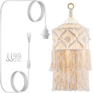E26/E27 Cable DITriple Pendant Light,Cord Kit with Independent Switch ...