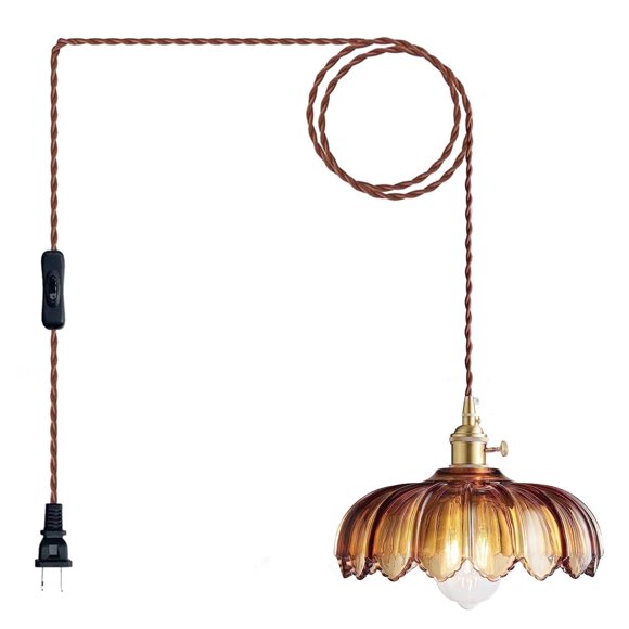 Swag Lamps with Plug