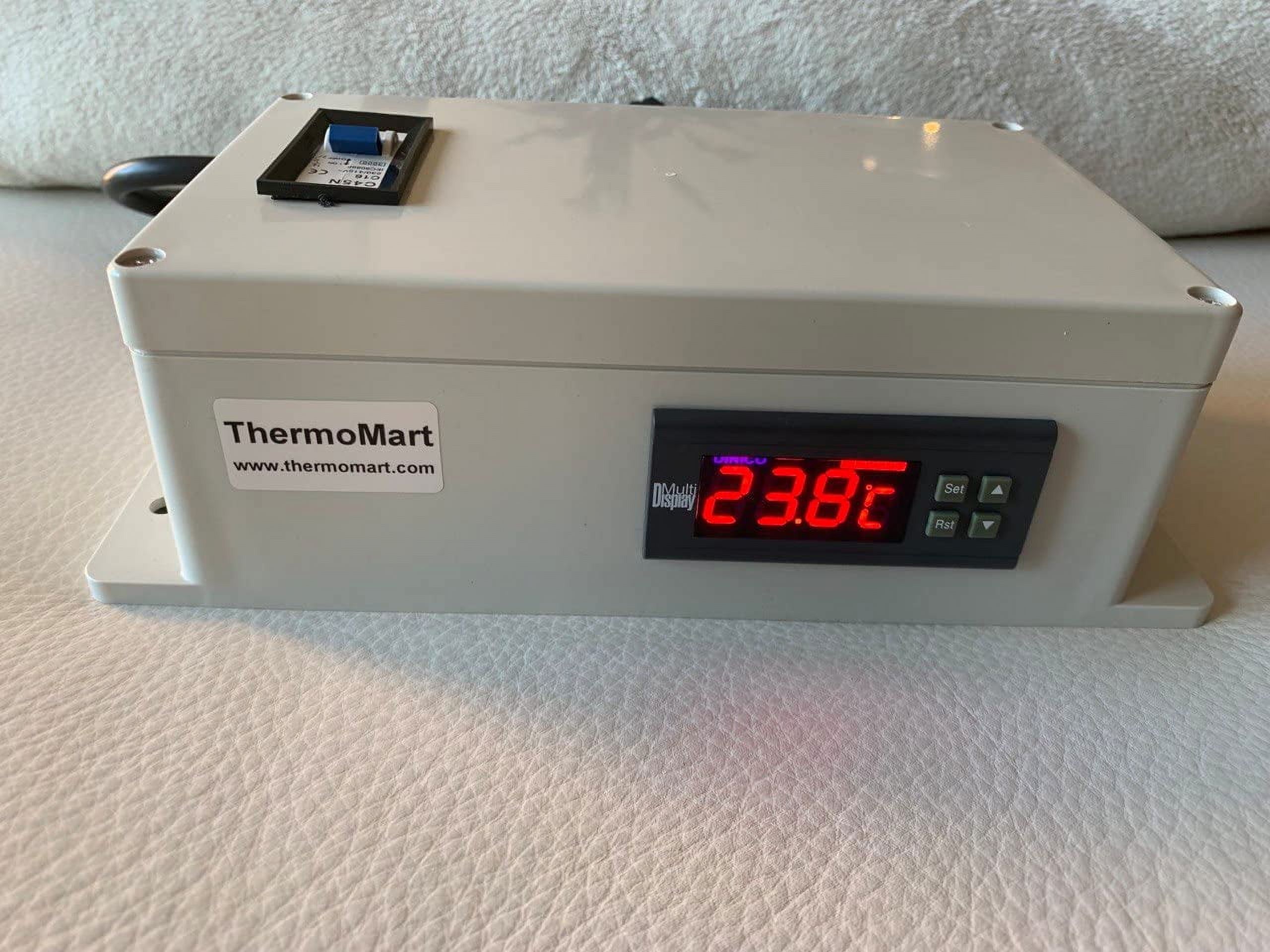 Plug & Play Digital Temperature Control Box 15 Amp Relay Output Power ...