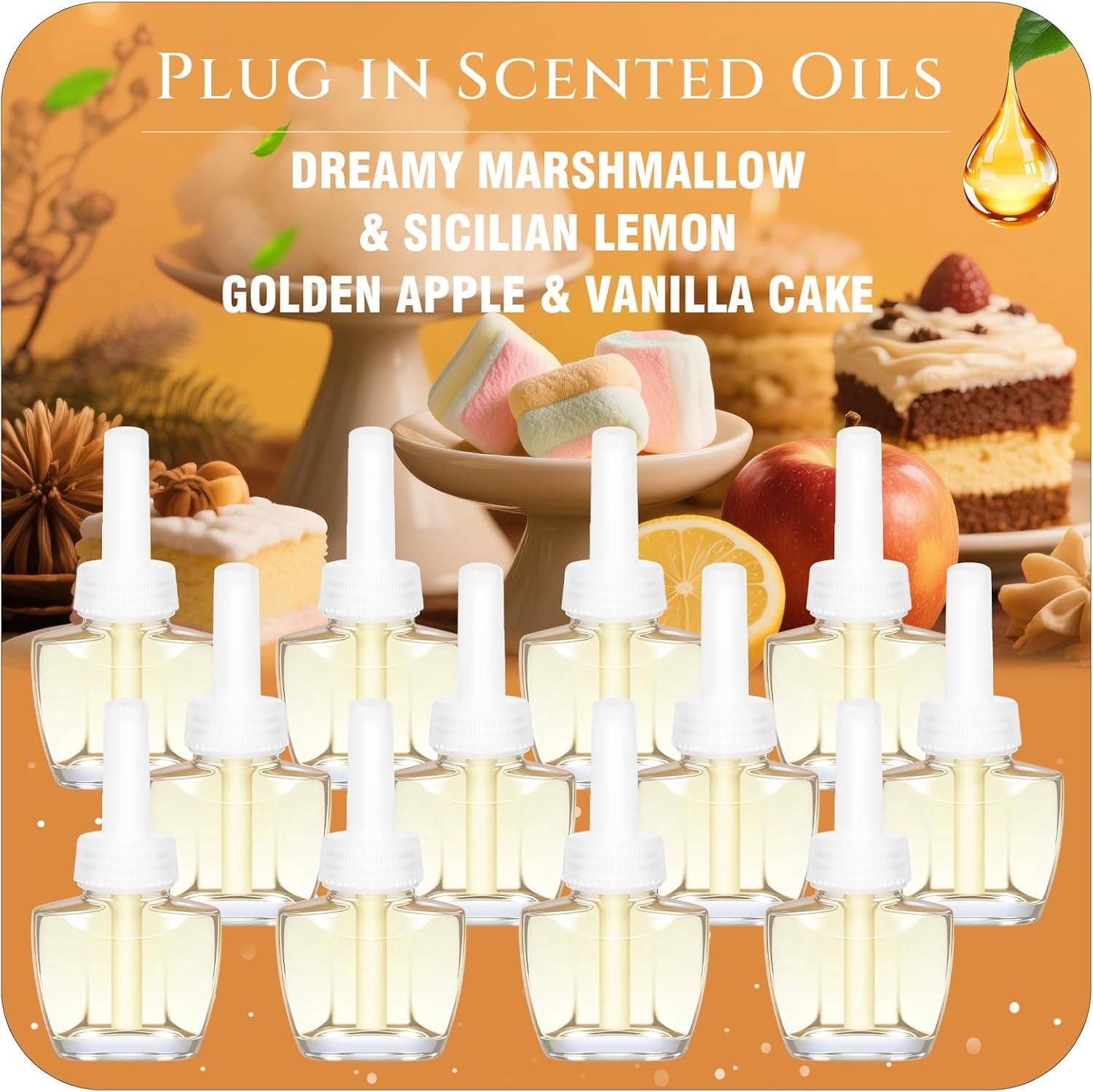 Plug In Refills Air Freshener, Dreamy Marshmallow, Sicilian Lemon ...