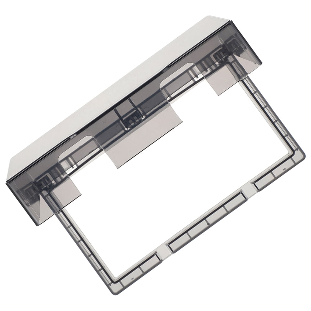 BRIGHTFUFU Brightfufu Waterproof Black ABS Outlet Cover for Bathroom ...