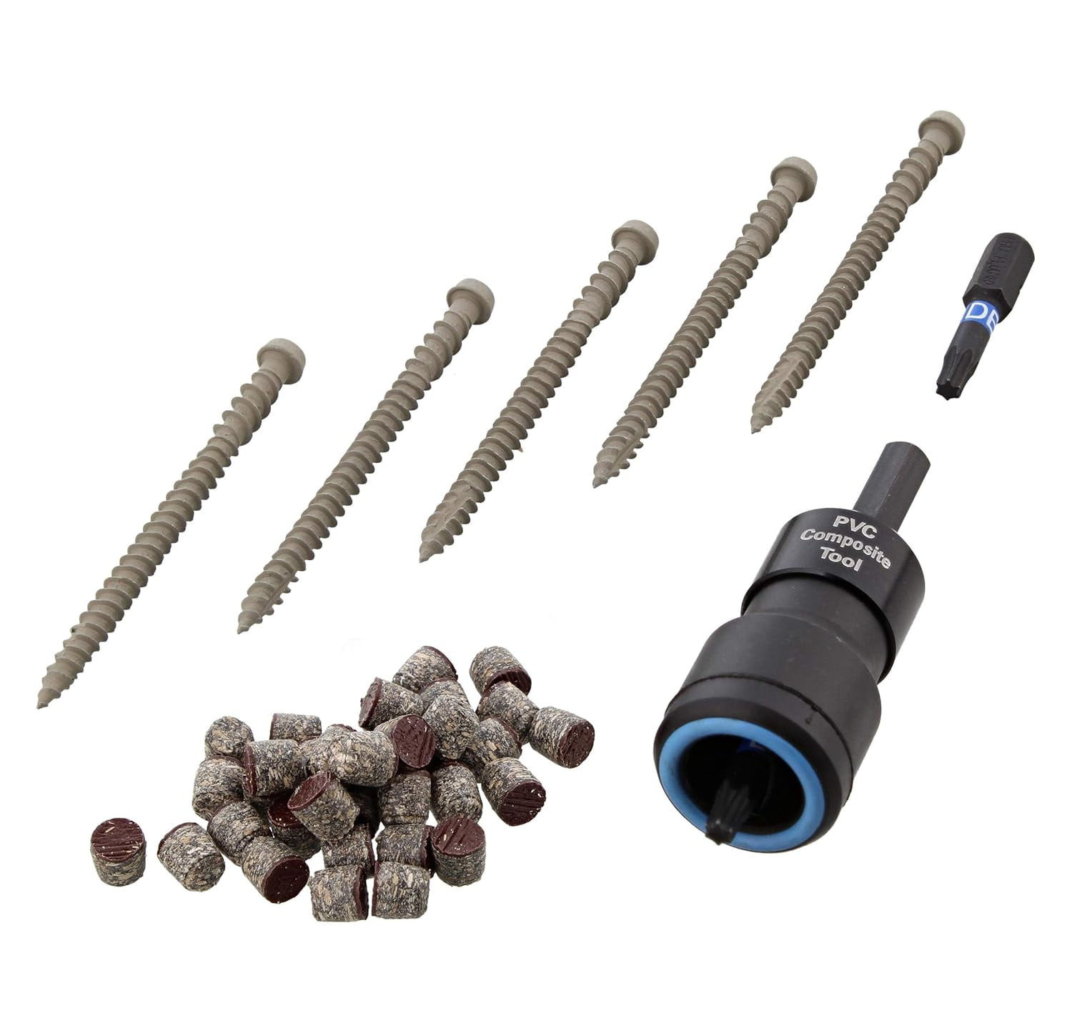 Plug System Madeira PVC Composite Deck Boards, Covers 40 Sq Ft Complete ...