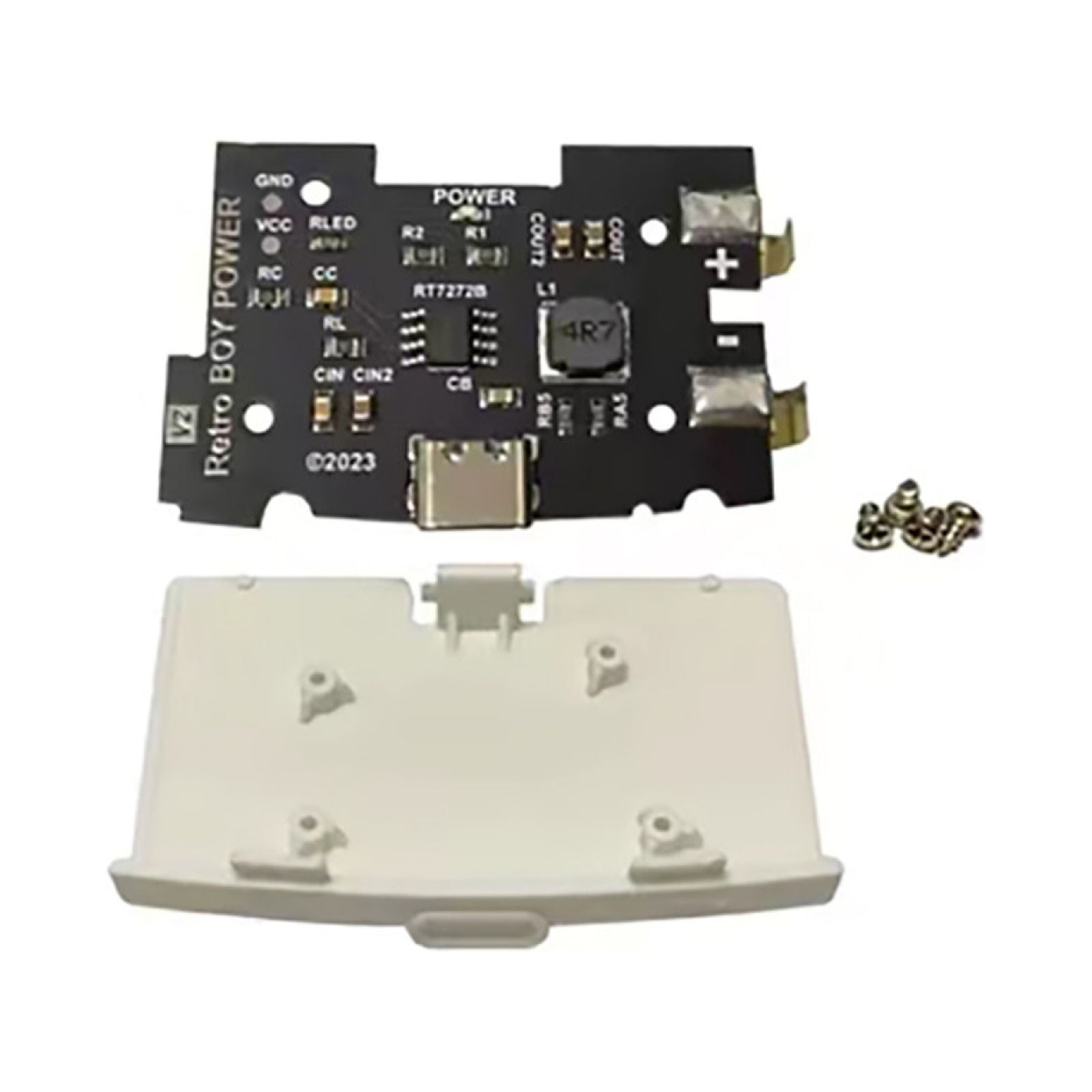 Plug-and-Play USB Type C Slot Power Board Battery Version for GBA Game ...