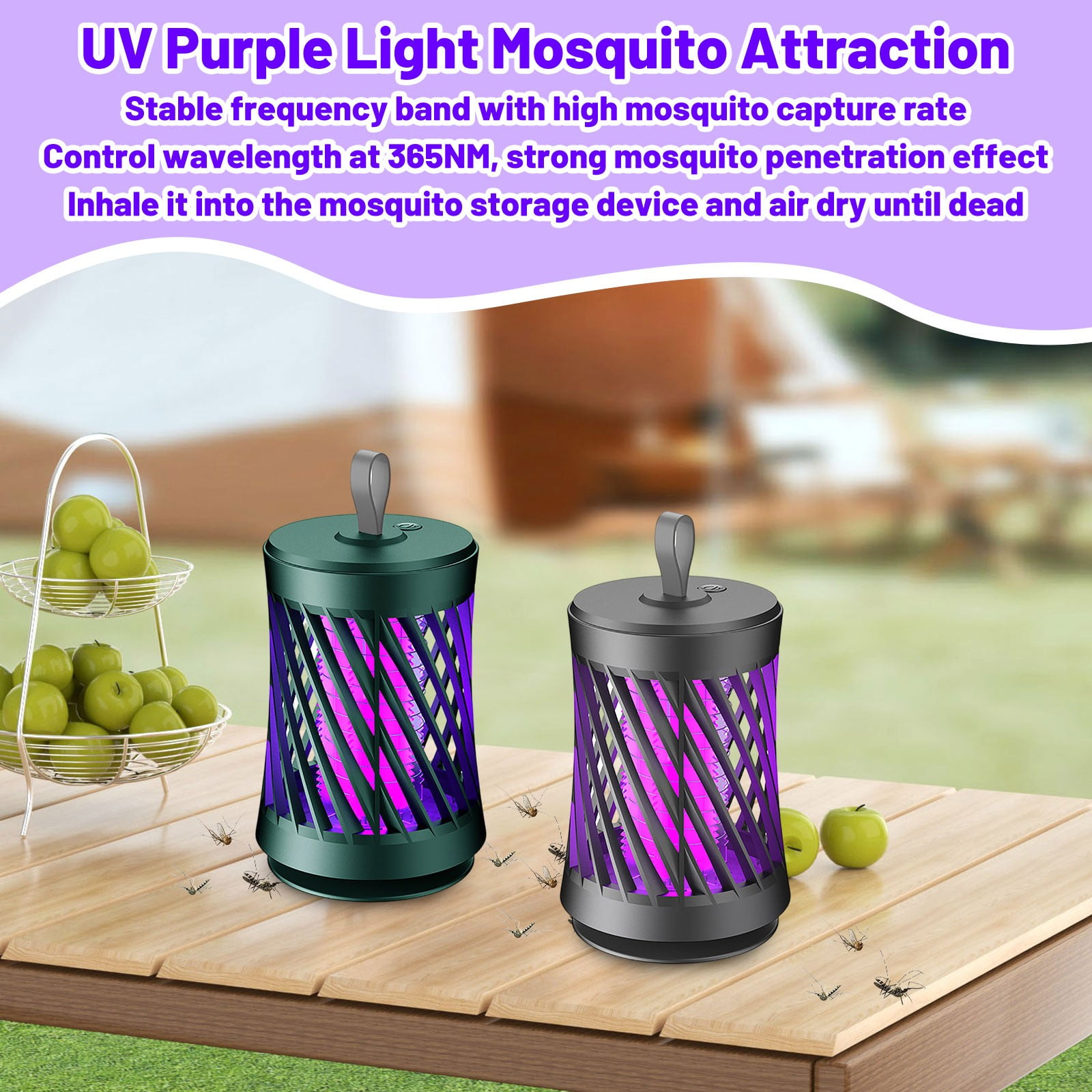 Plug in Bug Zapper Indoor for Flying Insect Mosquito, Electronic ...