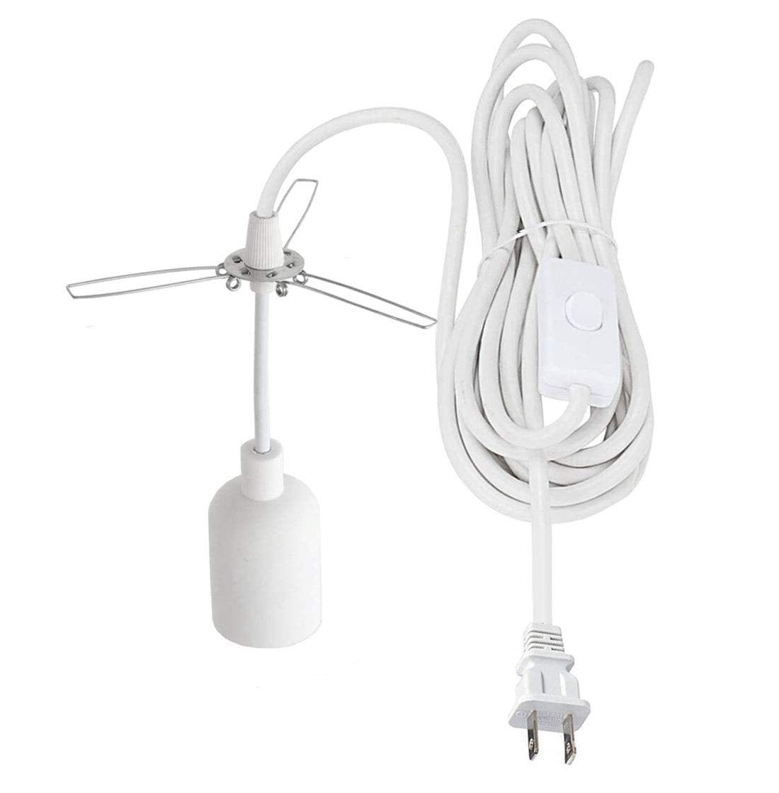 Plug-in Clip-in Lamp Cord for Salt Lamps for Pendant Light with On/off ...