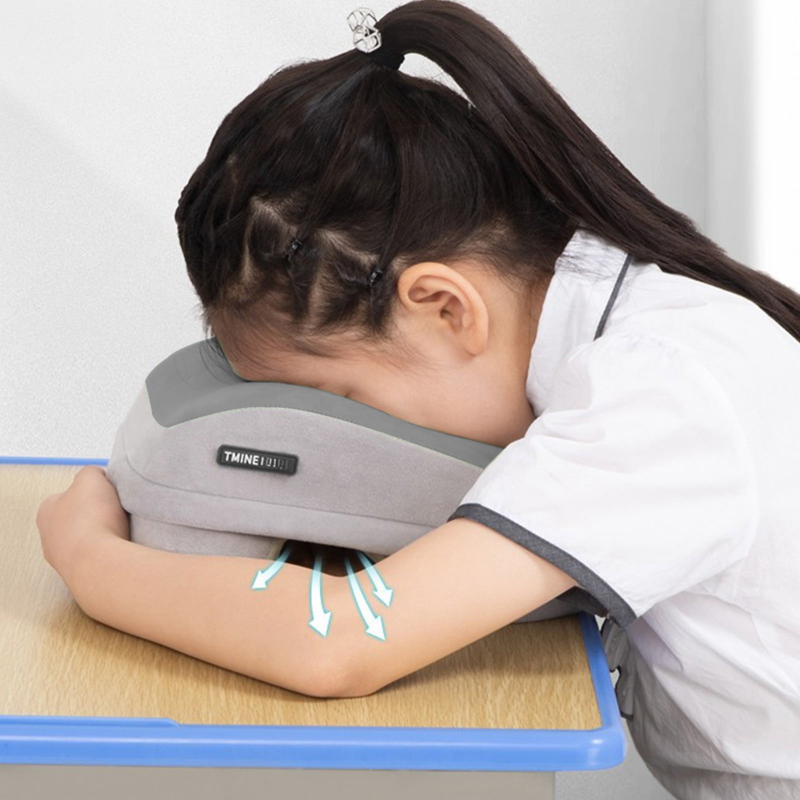 Plug-in Heated Napping Pillow for Office Desk Sleeping, Usb Electric ...