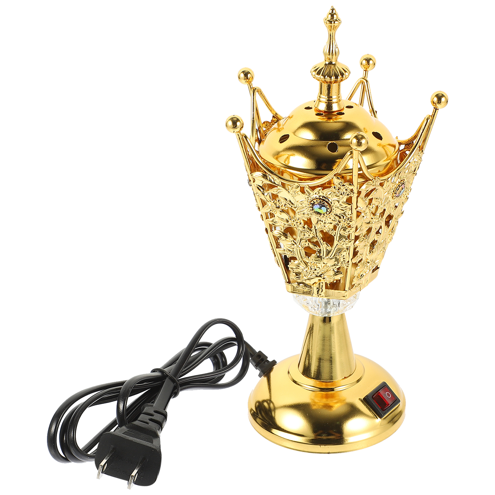 HOMEMAXS Vintage Electric Incense Burner Tabletop Censer 1 Set Home ...