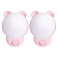 Plug-in LED Night Light – Dusk to Dawn Sensor , Brightness, Gift pink ...